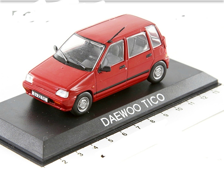Модель 1:43 Cobalt, Nexia 1, Tico, matiz
