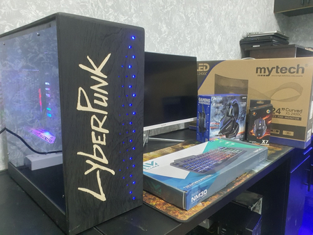 24 Curved Monitor Уйин ва графика ишлари учун!DDR 4 ,  Янги комплект