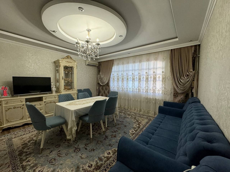 Метро Ойбек 3+3 комнаты с мебелью и техникой