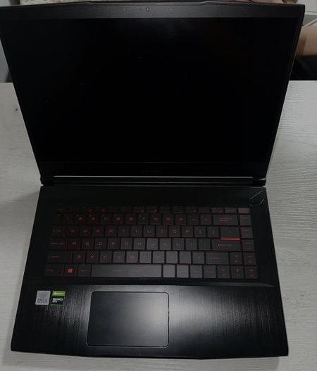 MSI Ноутбук Core(TM) i5-10500H CPU  Geforce GTX с гарантией
