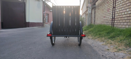 Велосипед с прицепом