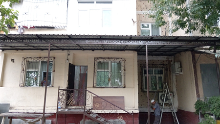 Навес решотка пирила жалузи ейвра забор киламиз
