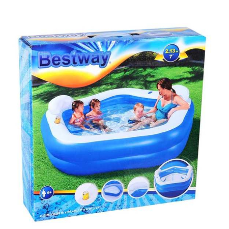 Надувной бассейн Bestway 54153, бесплатная доставка.