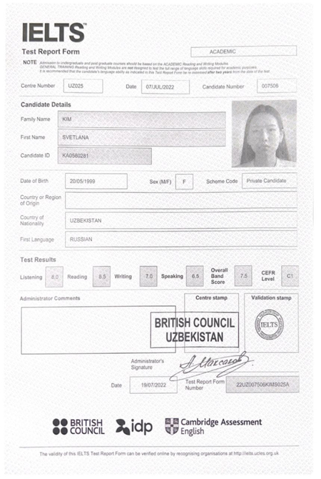 Intensive ielts and speaking