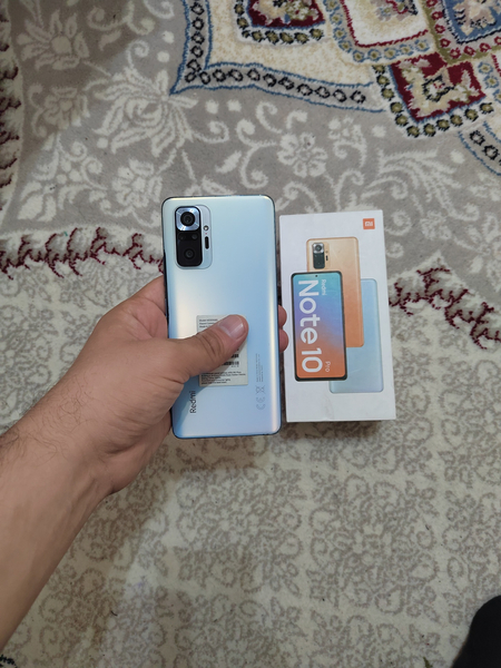 Redmi Note 10 Pro 6/64Gb 4G Blue Igravoy Karobka Sastayani Otlichni