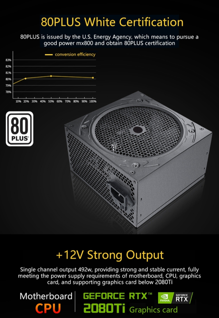 Блок питания Zumax original 750w