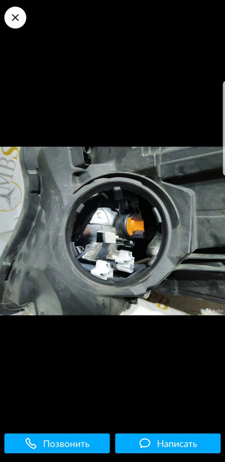 Мерс Вито W 447 Merc Vito  Фара fara