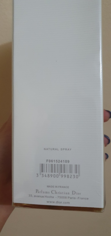 Jadore Dior ORIGINAL 100 ml. Made in France