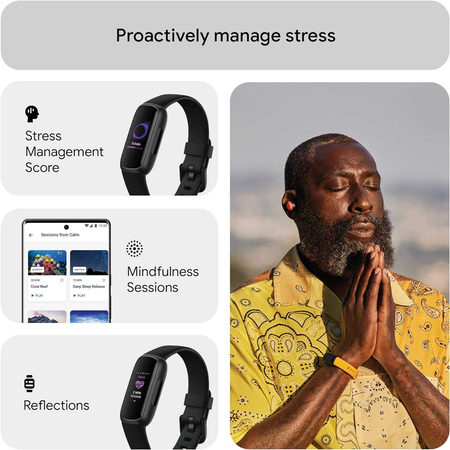 Фитнес браслет Fitbit Inspire 3 Health & Fitness Tracker! Новый!