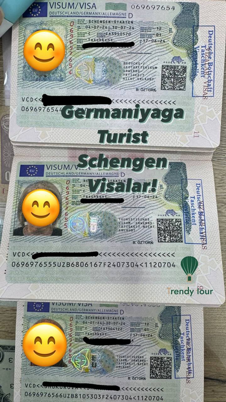 Шенген Виза. Schengen davlatlariga biznes va turizm viza hizmatilari.