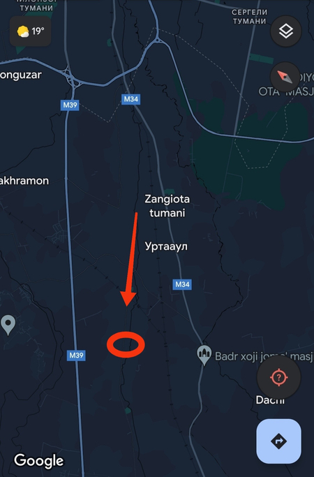 Toshken viloyati  Yangiyo'l  tumnida  quru  yer sotiladi
