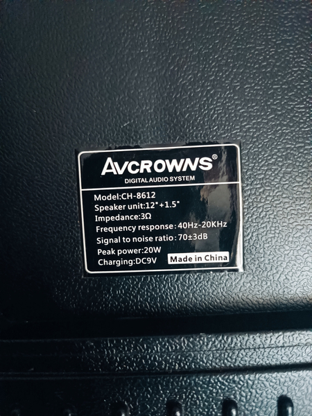 Продается колонка Avcrowns