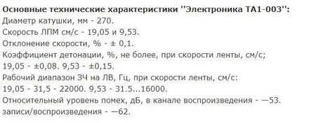 легендарный катушечный магнитофон  Электроника -003С