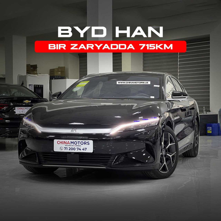 byd han biznes klas elektr car
