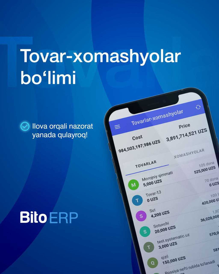 Автоматизация Бизнеса Bito ERP