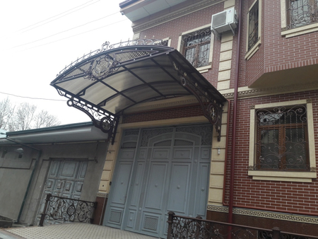 Навес дарвоза панжара ясаймиз