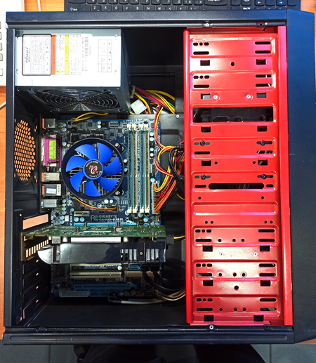 Игровой компьютер (кейс) i3, 8Gb, 500gb, RX550 2Gb ddr5