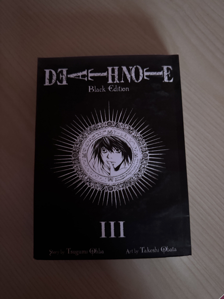 Третий том манга «Тетрадь Смерти» Death Note anime manga III part