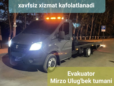 Evakuator Mirzo Ulug'bek tumani Dam olish kunlarisiz 24 soat ishlaymiz