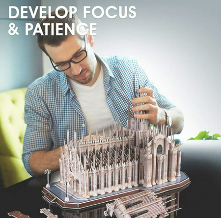 CUBICFUN USA.  Лего-головоломка 3д Puzzle. Кафедральный собор