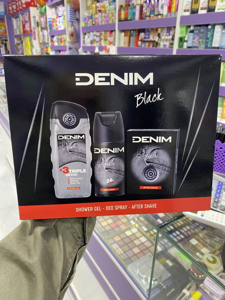 Мужской подарочный набор Denim Black!