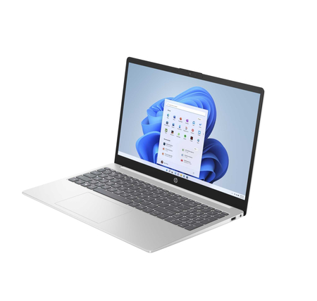 & Ноутбук HP R3-7320U/DDR5 4GB/ 256GB/Radeon 610M/FingerPrint/Silver
