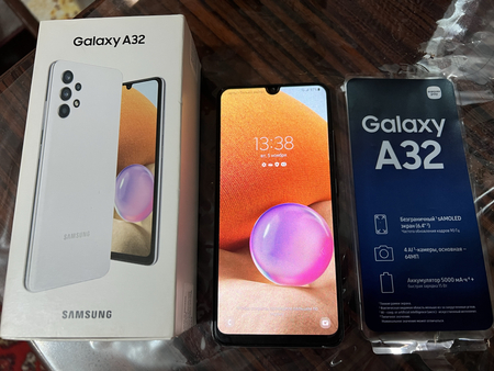 Samsung Galaxy A32 4/64ГБ.  Состояние идеальное