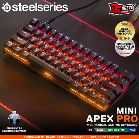 СКИДКА! Steelseries APEX PRO MINI Механическая Проводная Клавиатура