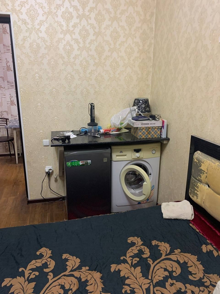 Карасу 6 улица Авайхон 1 комнатная 26 квадратных стиралка,холодильник