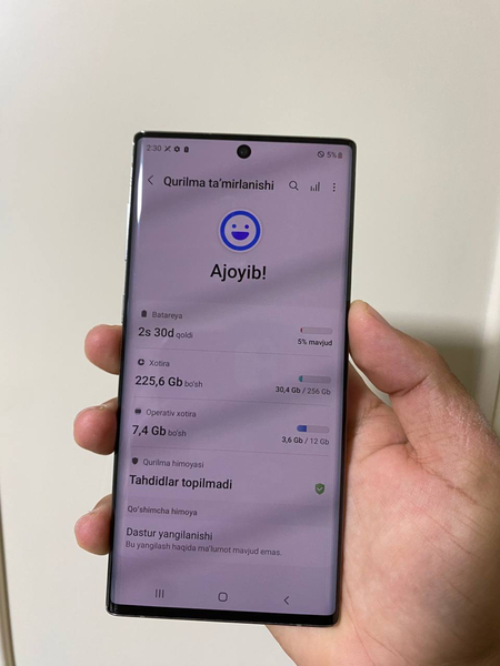 Samsung galaxy Note10 5G