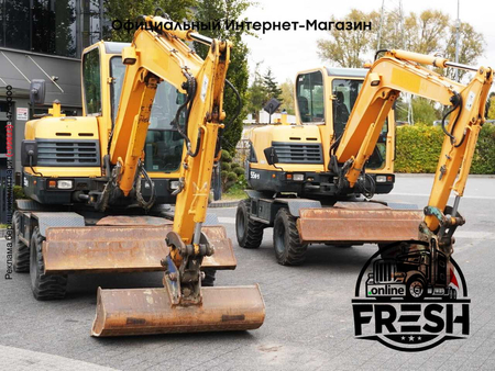 Колесный экскаватор Hyundai Robex 55W-9