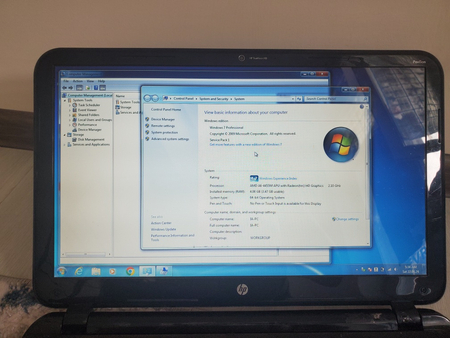 HP notebook sotiladi.