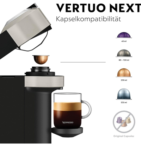 Капсульная кофемашина Krups Nespresso Vertuo Next