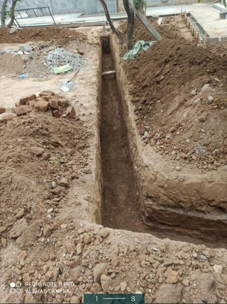Тиранша казиш ишларини киламиз