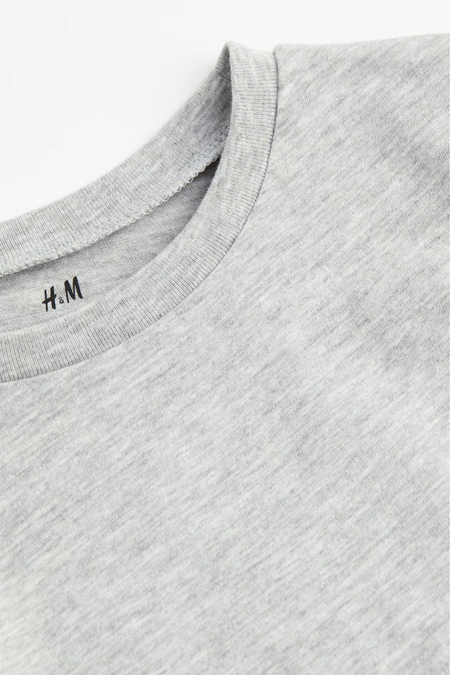 Детские базовые лонгсливы из органического хлопка H&M Англия 2-4г