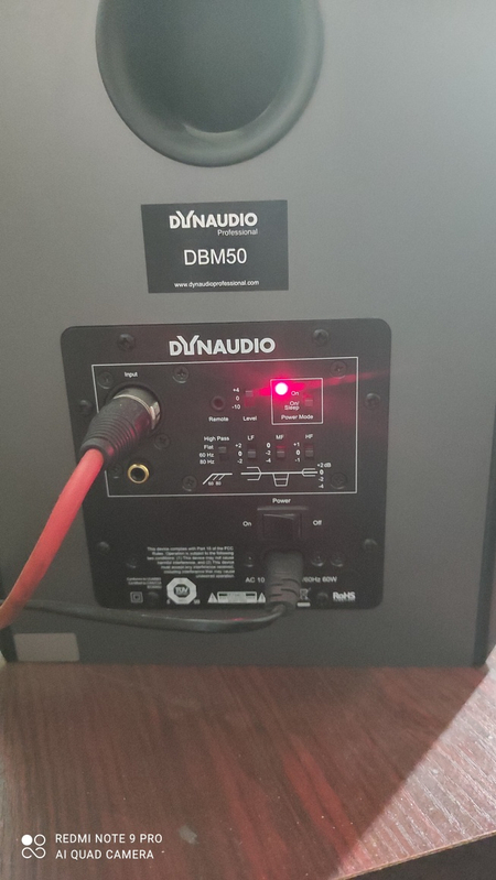 Dynaudio dbm 50 студийный монитор