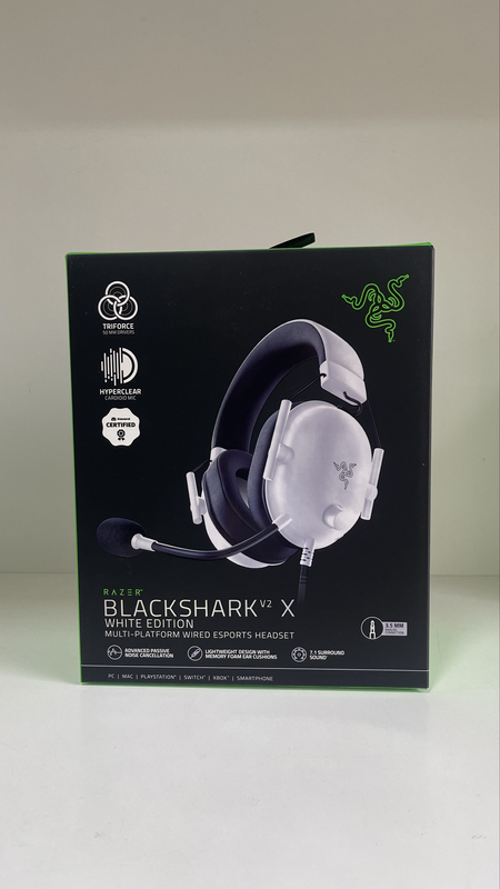 Razer Blackshark v2 X RGB Naushnik Black White