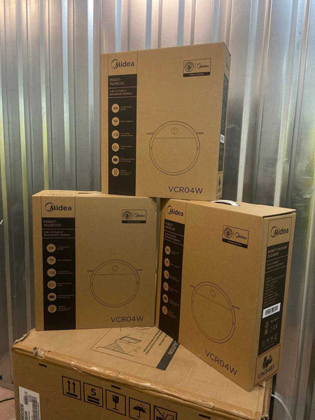 Продаю новые робот пылесосы Midea VCR04W