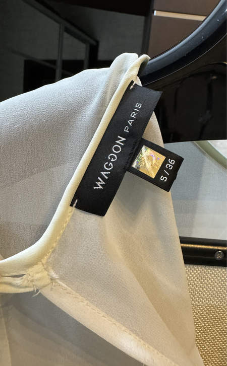 Белое платье Waggon Paris