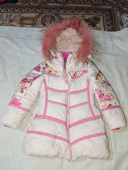Детский пуховик 5-7лет