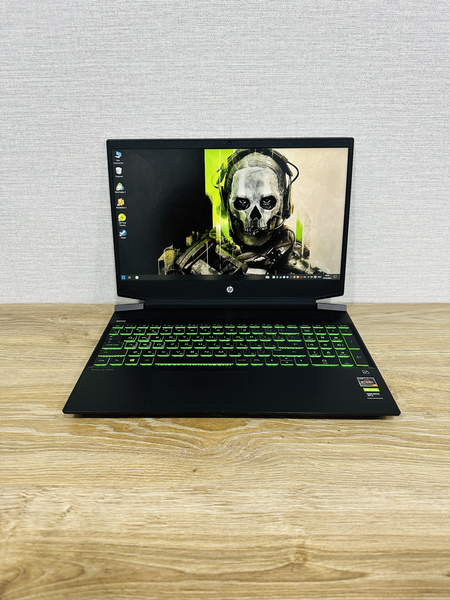 HP Gaming RYZEN 5+GTX1650 Мощный, Игровой ноутбук с Гарантией