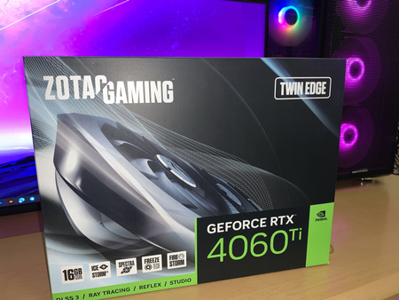 Zotac gaming RTX 4060 Ti 16GB