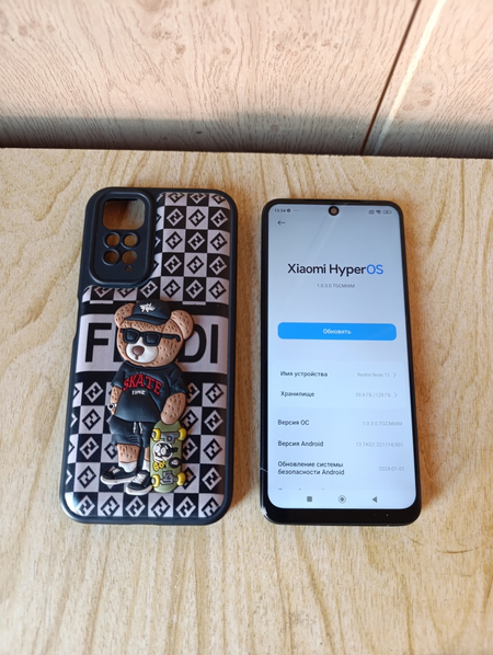 Redmi note 11 Graphite Grey 6/128 gb