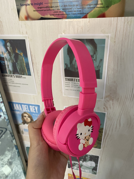 Нашуники Hello Kitty
