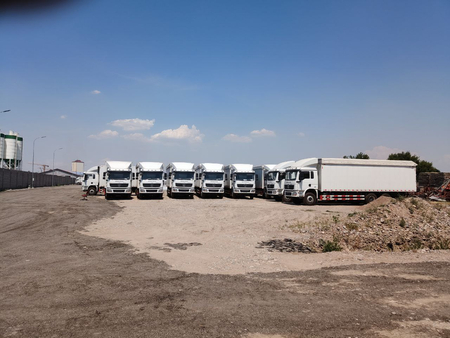 SHACMAN L3000 шторка