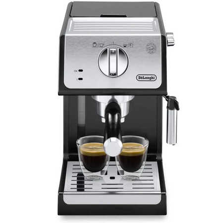 Кофеварка рожковая эспрессо DeLonghi Active Line ECP33.21.BK