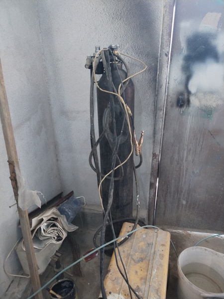 Kemppl Aparat xolati zur ishlidi gaz balon bilan