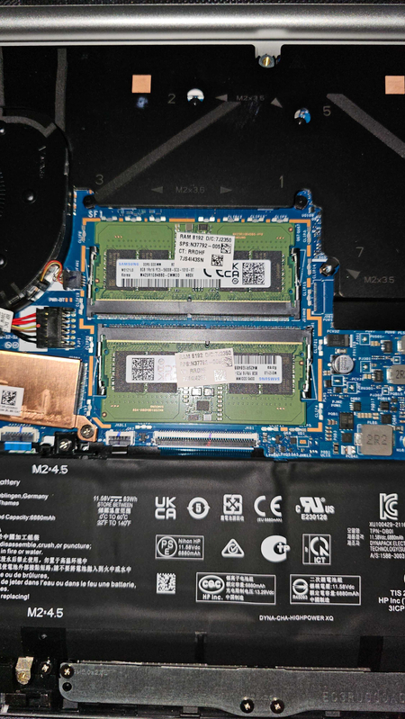 Samsung DDR5 16GB (2x8GB) NEW. Ноутбук.