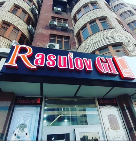 Tashqi reklama yonadigan hariflar