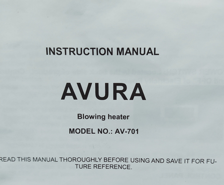 Обогреватель Avura -701 Pechka+Konditsioner